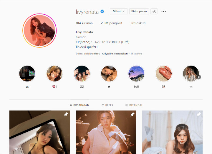 10 Fakta Menarik Livy Renata yang Tengah Berseteru dengan Deddy Corbuzier