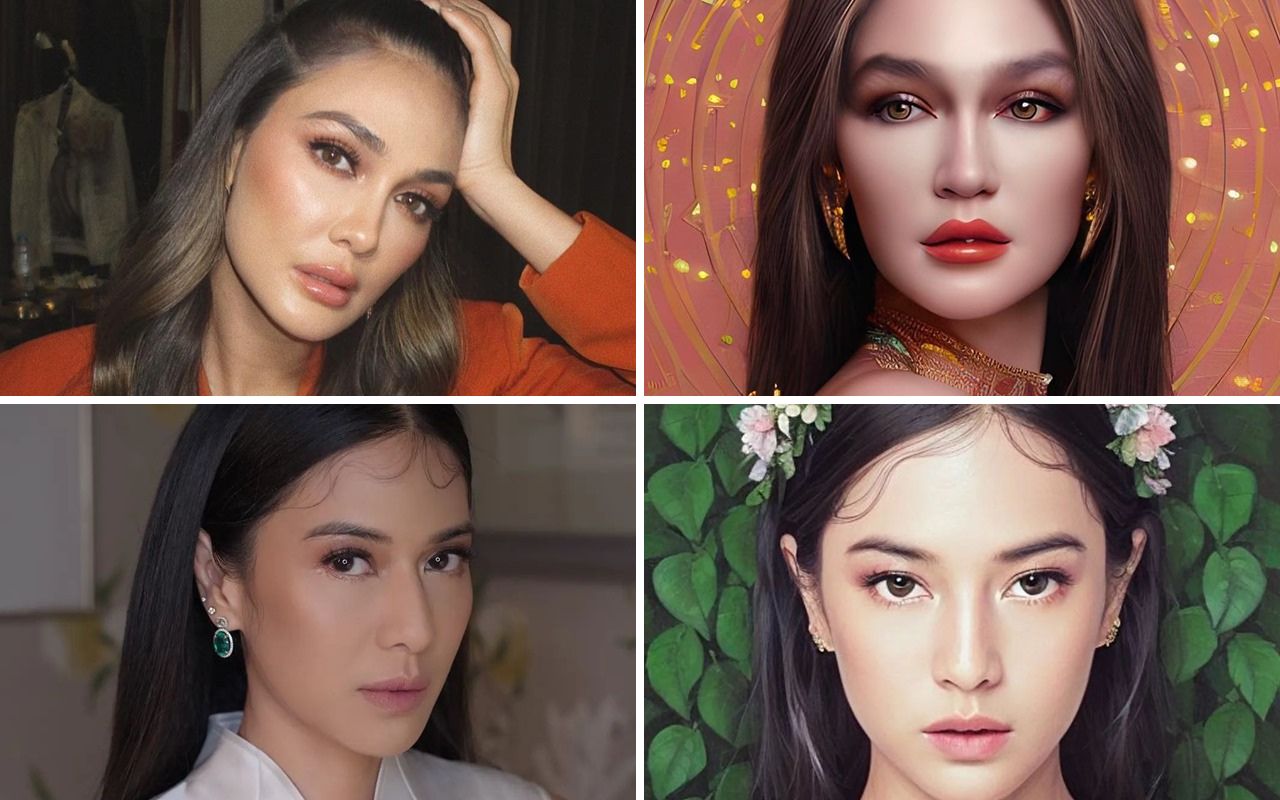 Luna Maya Hingga Dian Sastro, Intip AI Avatar 10 Artis Indonesia Ini ...