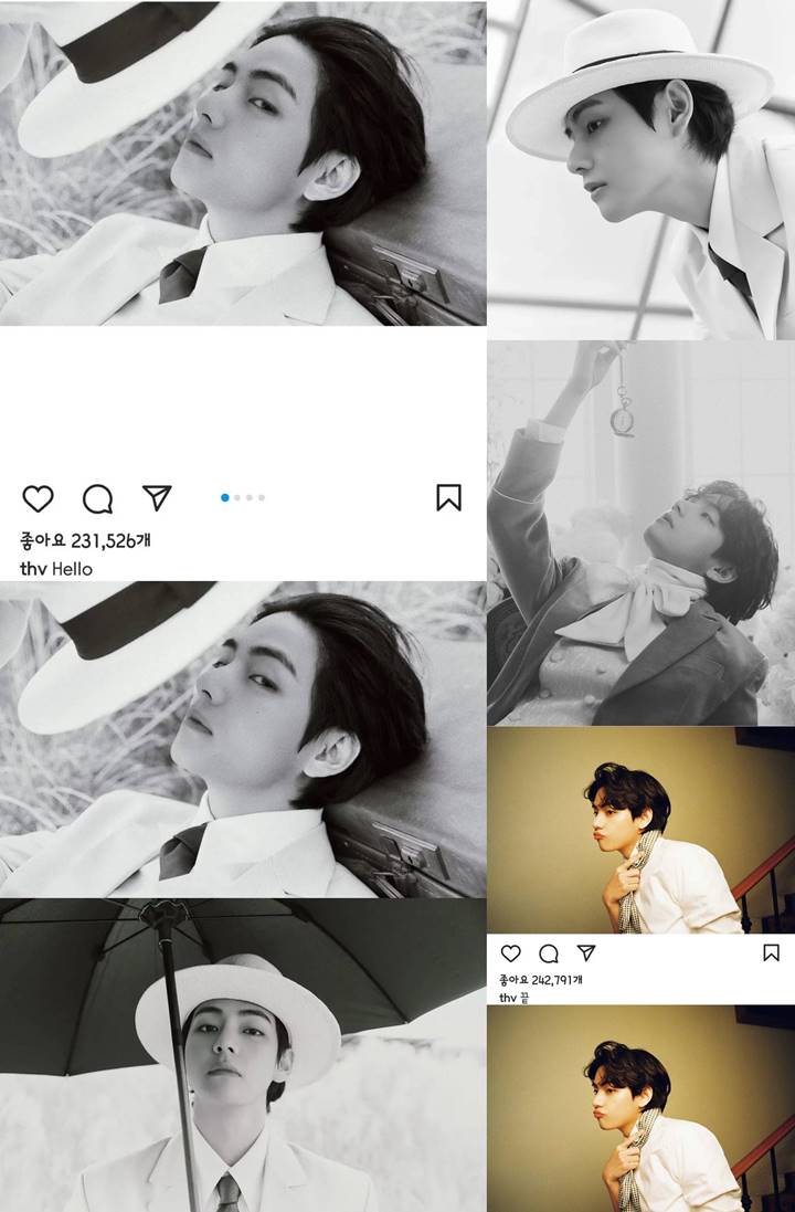 V BTS Banjir Pujian Usai Pamerkan VCut Foto-foto 'Veautiful Days' di ...