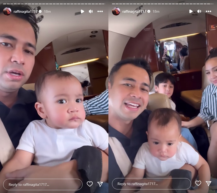 Style Rayyanza Cipung Naik Jet Pribadi OTW Kondangan Kaesang-Erina Gudono