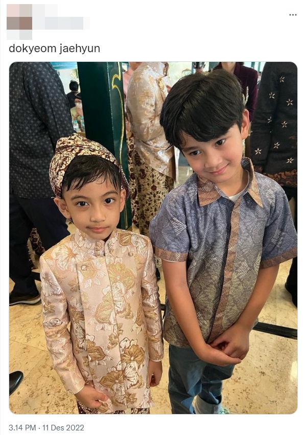 Foto Bareng, Rafathar dan Jan Ethes Dinilai Bak Jaehyun NCT & DK SEVENTEEN