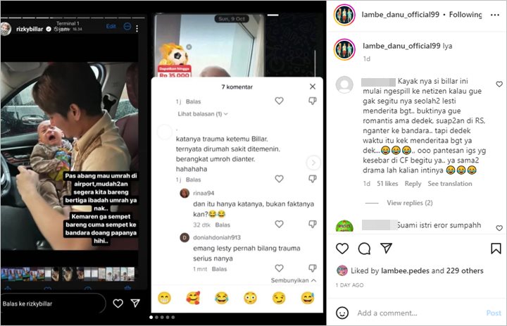Disentil Drama, Rizky Billar Spill Bukti Antarkan Lesti Kejora Pergi Umrah Pasca Dipolisikan