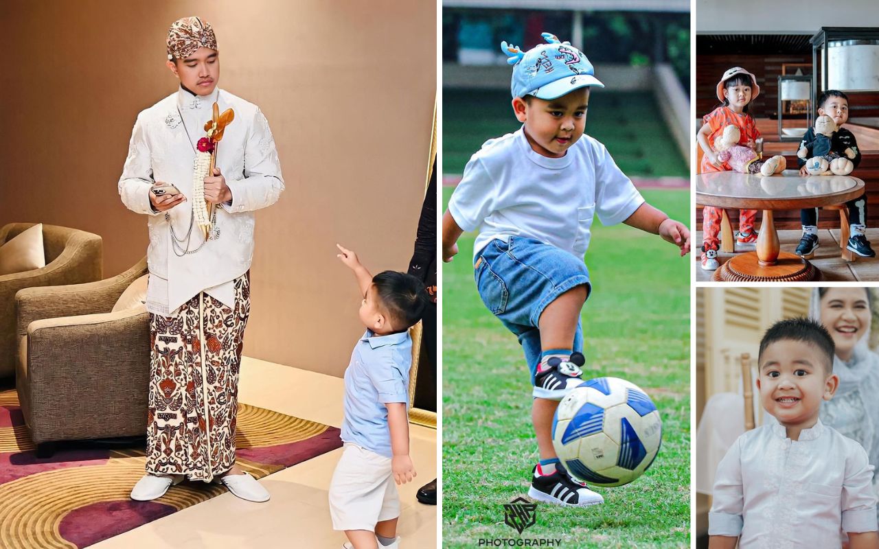 Al Nahyan Si Scene Stealer di Nikahan Kaesang, Intip 8 Potret Gemesnya Bak Mood Booster