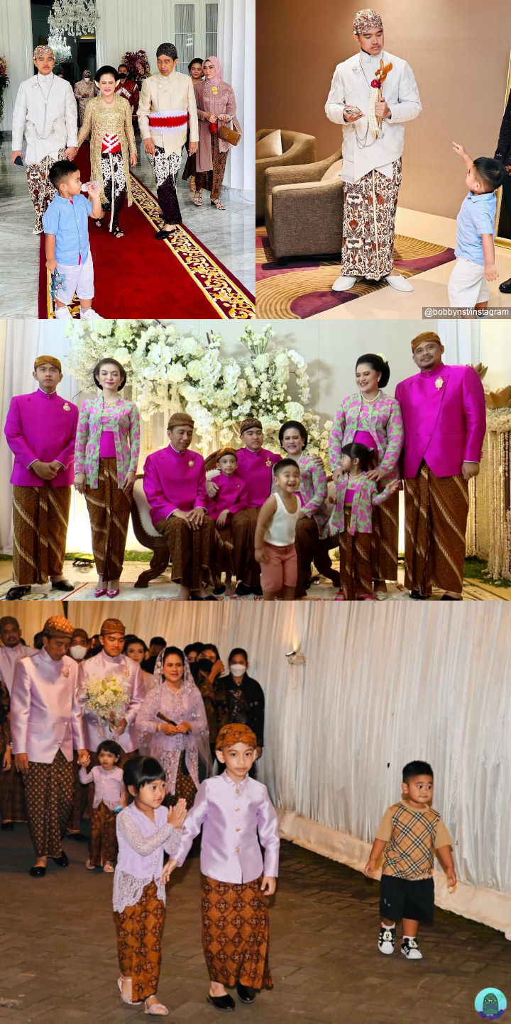 Aksi Lucu di Nikahan Kaesang