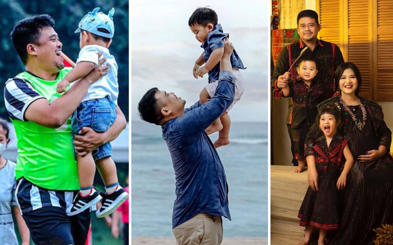 Al Nahyan Versi Sachet Bobby Nasution, Intip 10 Potret Like Father Like ...