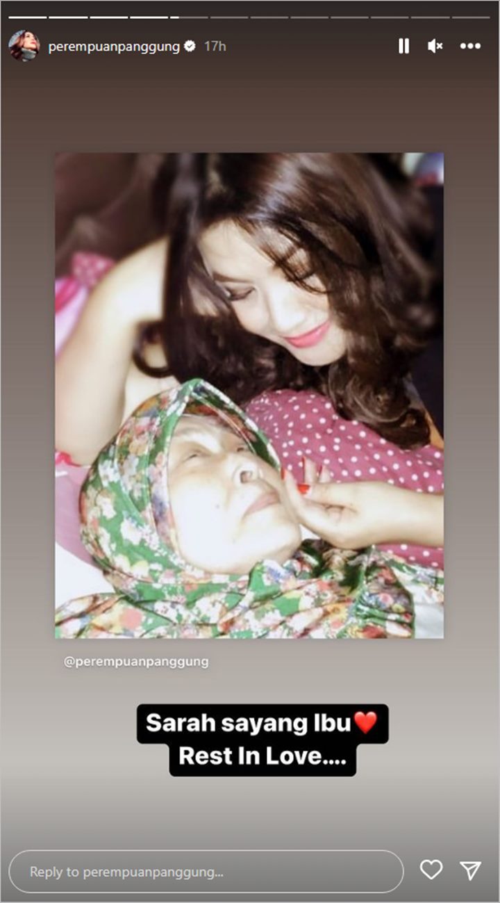 Cornelia Agatha 'Sarah' Ungkap Penyesalan Mendalam Usai Aminah ...