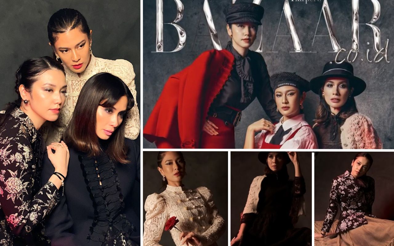 Visual Attack, 7 Momen Dian Sastro dan Velove Vexia-Marsha Timothy Jalani Pemotretan Bersama