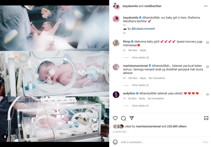 Tasya Kamila Lahiran Tepat Tahun Baru 2023, Putra Sulung Mellow Belum Temui Adik Bayi