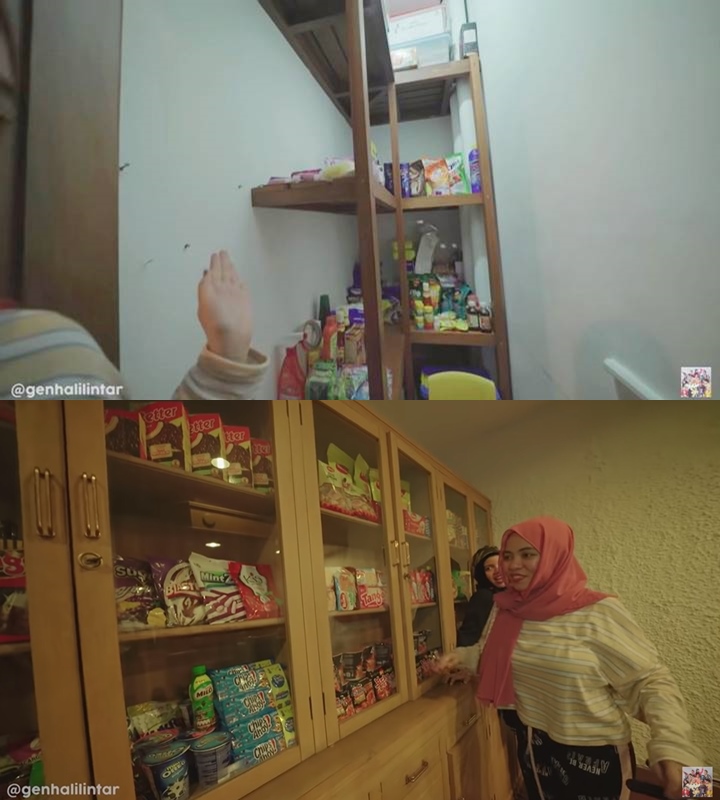 Sarwendah Hingga Gen Halilintar, Intip Penampakan Minimarket Pribadi 8 Seleb di Rumah