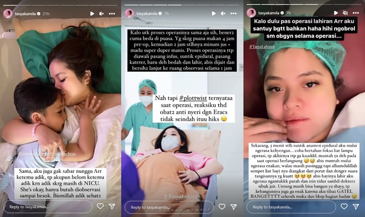 Tak Sesuai Ekspektasi, Tasya Kamila Justru Alami Alergi Hingga Stres Pasca Lahiran