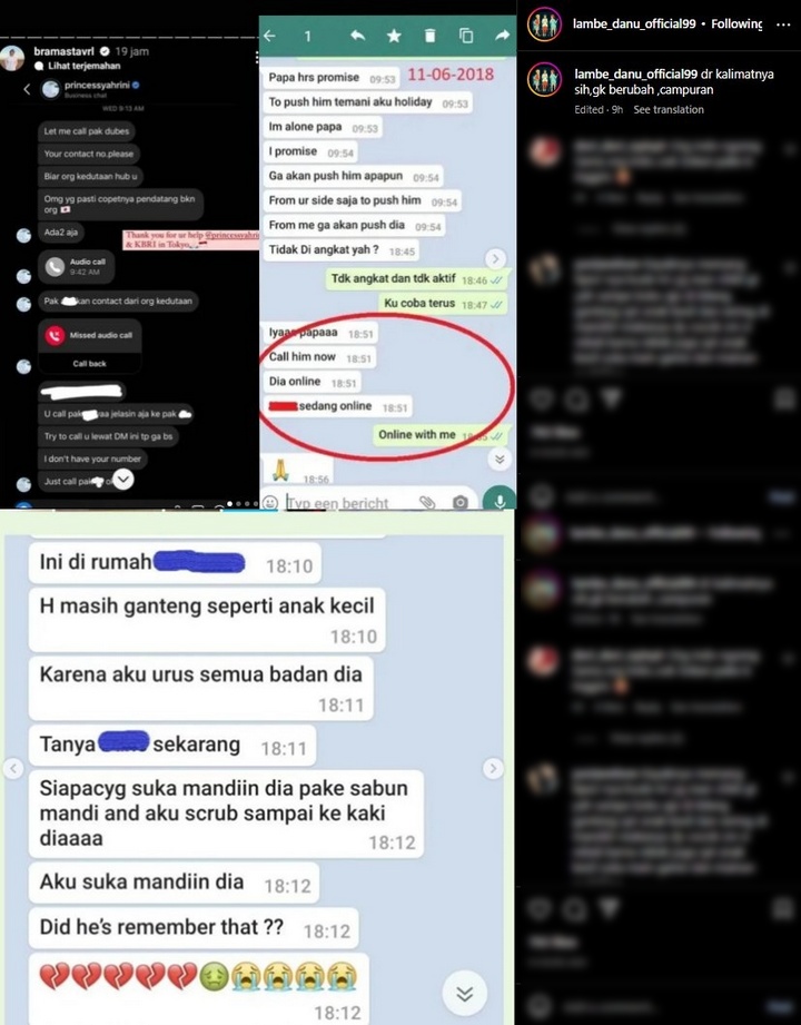 Heboh Isu Chat Mesum Syahrini, Tulisan Bahasa Inggris Curi Fokus