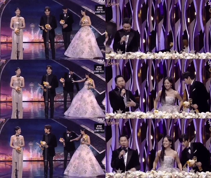 SBS Drama Awards 2022: Sikap Ahn Hyo Seop pada Kim Sejeong Boyfriend Material Banget