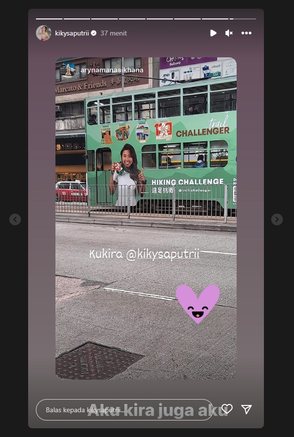 Kiky Saputri Kaget Punya Kembaran di Hong Kong