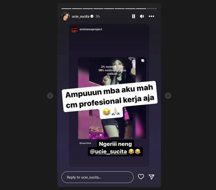 Ucie Sucita Buka Suara Usai Video Joget Bareng Walkot Tegal Tuai Sorotan