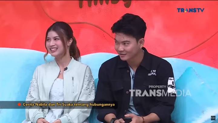 Sering Buat Baper, Tri Suaka Mendadak Kicep Dicecar Hubungan Spesial Dengan Nabila Maharani
