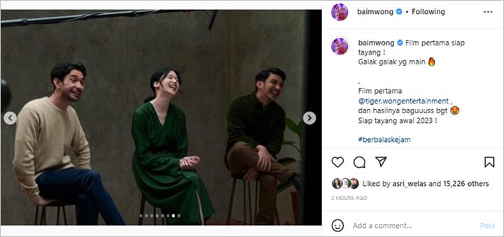 Baim Wong Gandeng Reza Rahadian Main Film di Rumah Produksinya, Siap ...