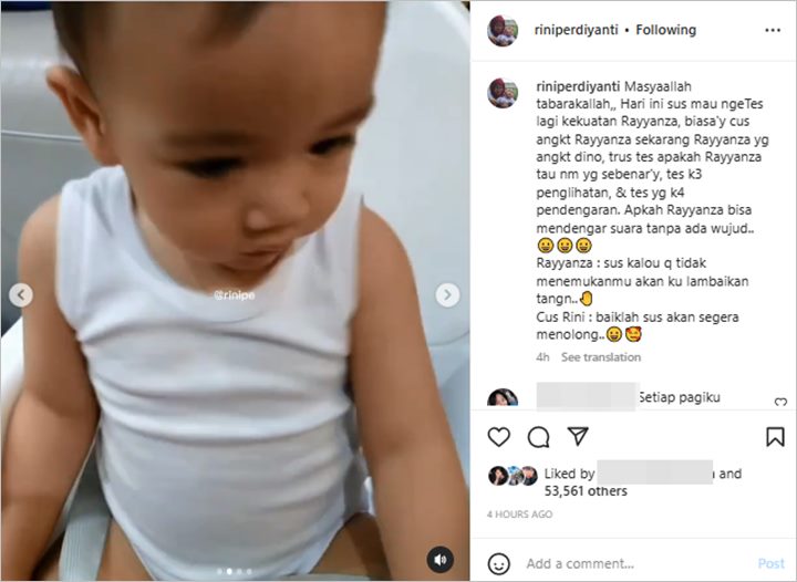 Didikan Sus Rini, Rayyanza Langsung Geleng-Geleng Kepala Dipanggil Cipung