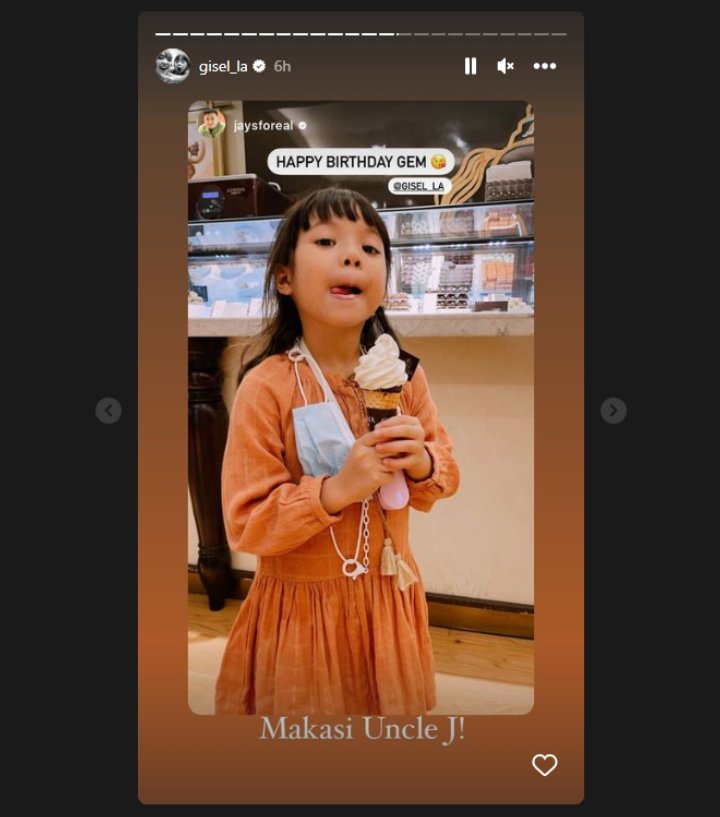 Reaksi Gisella Anastasia Usai Gempi Dapat Ucapan Ultah Dari Wijin