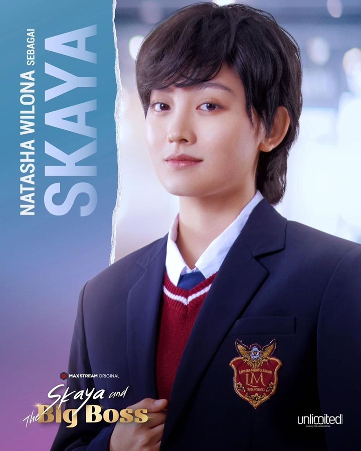 10 Potret Slay Natasha Wilona Jadi Cowok Ganteng di Serial 'Skaya And ...