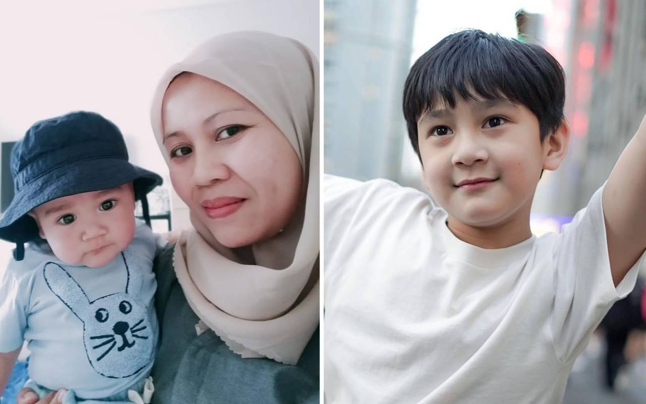 Posesif, Rayyanza Cipung Auto Nangis Cemberut Lihat Sus Rini Bareng Rafathar