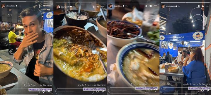 Merakyat, Cinta Laura & Arya Vasco Makan Di Warung Kaki Lima Kala ...