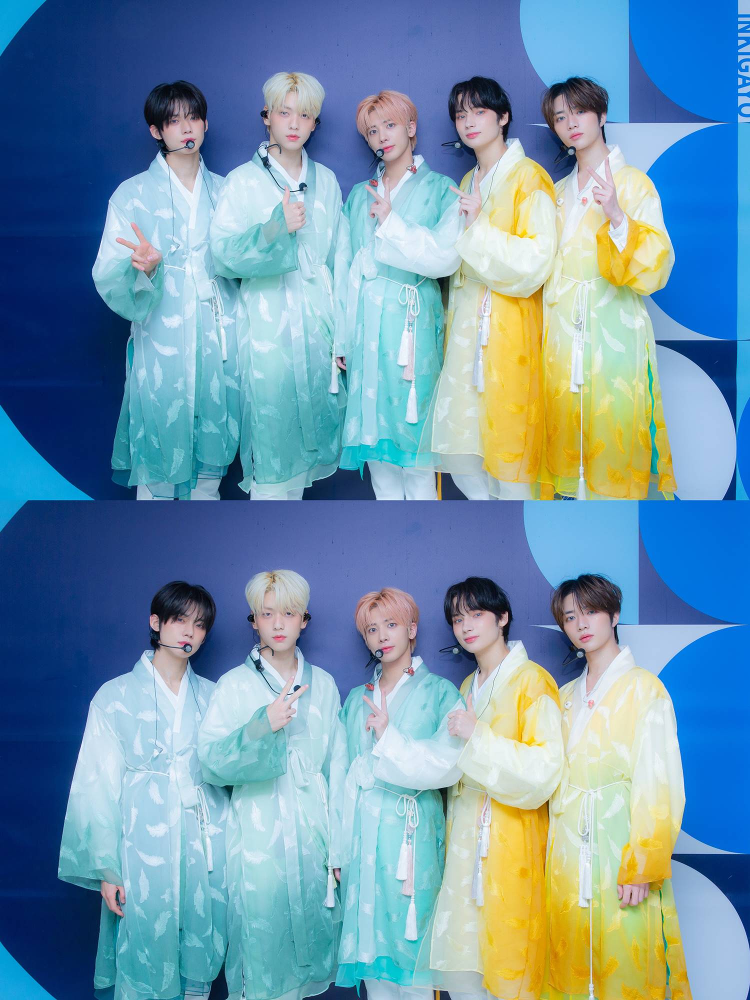 Beomgyu dan Huening Kai TXT Pakai Hanbok Isyaratkan Keluarga Bangsawan