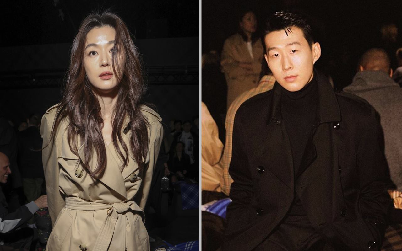 Tinggi Asli Jun Ji Hyun Tak Disangka usai Menjulang Sebelah Son Heung Min di London Fashion Week