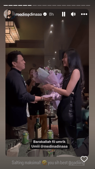 Diduga Pacaran, Gading Marten Totalitas Datangkan Ariel di Ultah Sahabat Cantik Enzy Storia