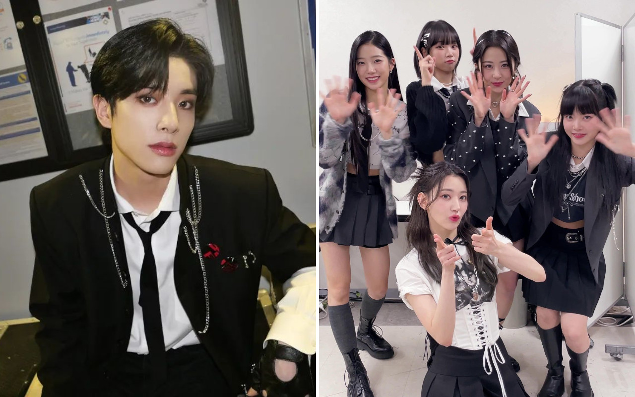 Bak Member ke-6, Jake ENHYPEN Full Senyum Saat Nyempil Bareng LE SSERAFIM