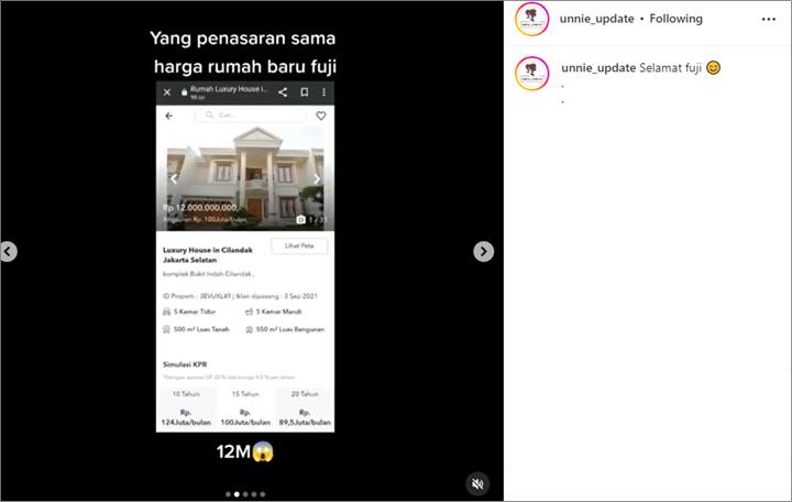 Fuji An Terkesima dengan Kamar Mandi di Rumah Barunya yang Dibeli Seharga Rp 12 M