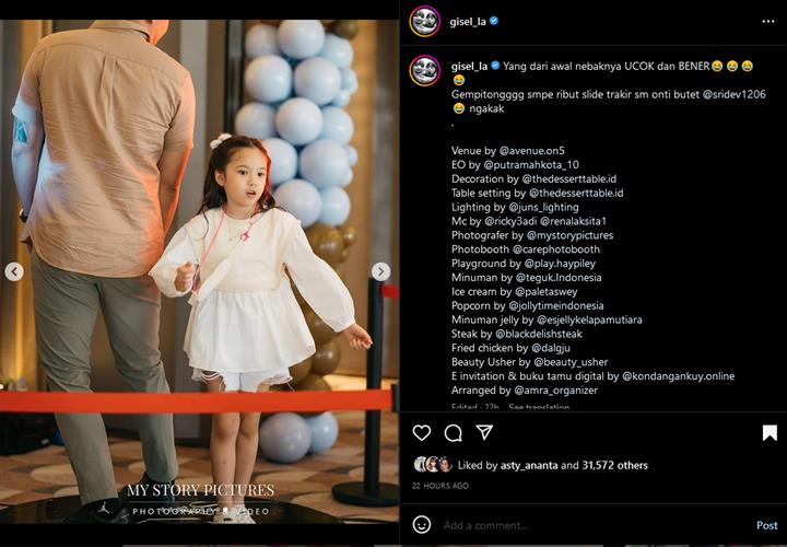 Momen Gisella Anastasia Dan Wijin Di Ultah Sahabat Jadi Omongan