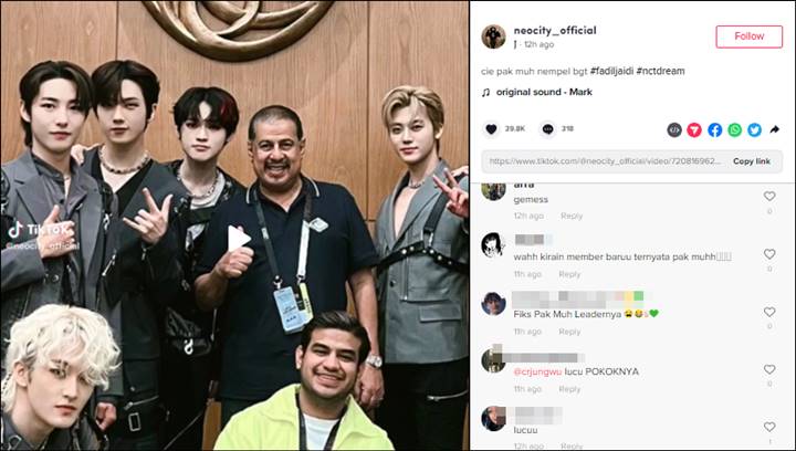 Diajak Salim NCT Dream, Pak Muh Jago Ngomong Bahasa Inggris Digoda Jadi ...