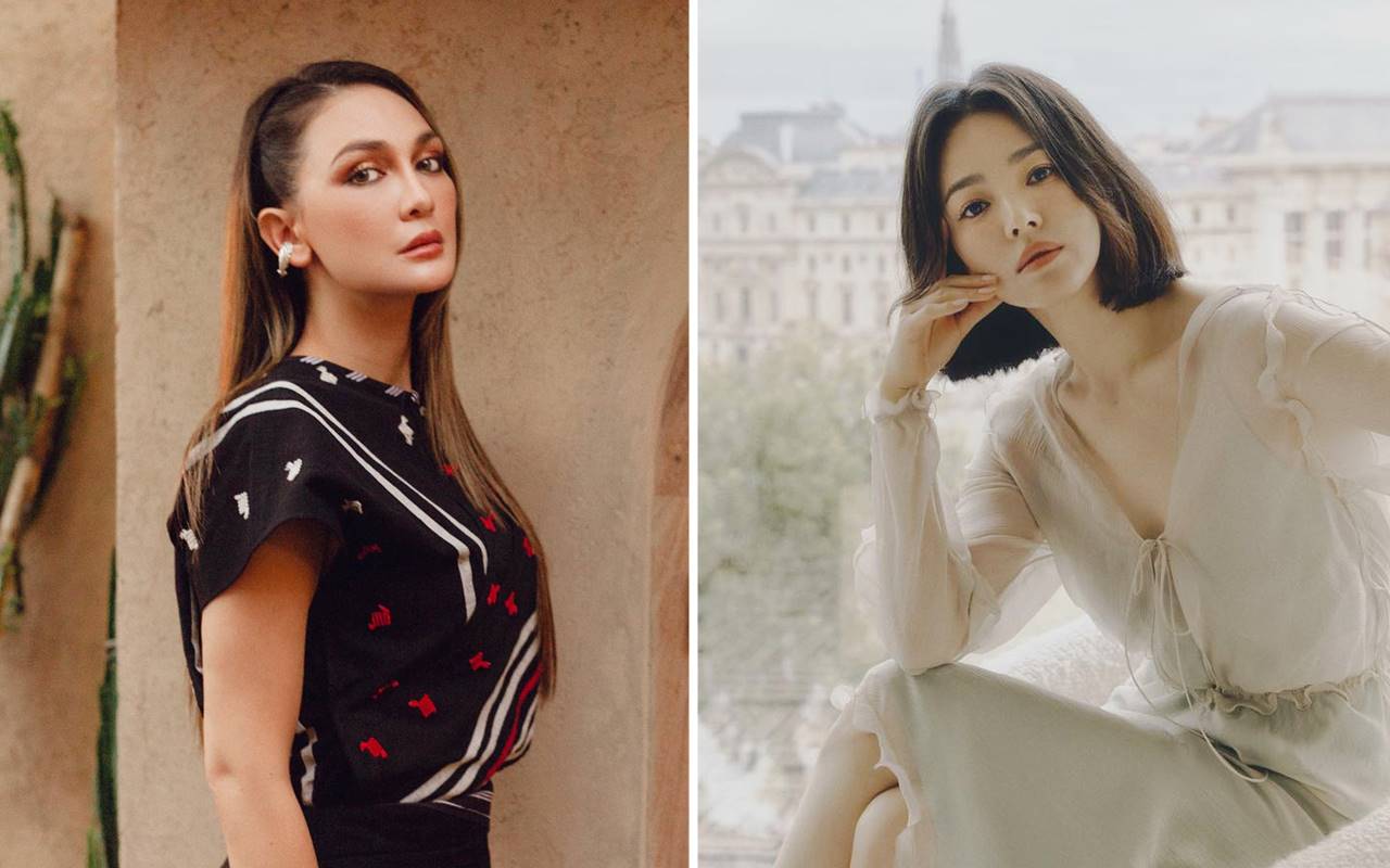 Tampil Dengan Rambut Bondol Luna Maya Malah Dikira Song Hye Kyo