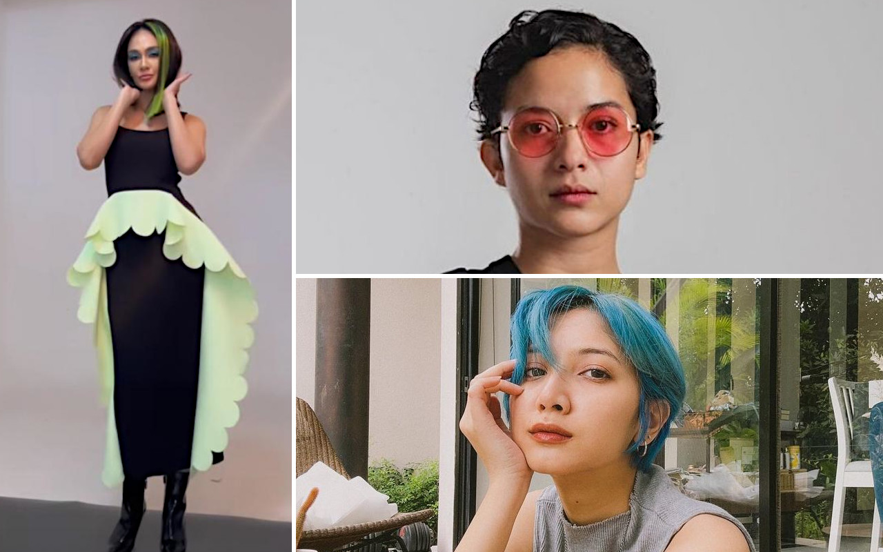 Penampilan Luna Maya Vibe Idola Korea Intip 7 Artis Cewek Potong Rambut Bondol