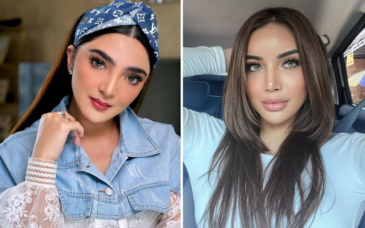 Pose Akrab Berdua, Kemiripan Ashanty dan Millen Cyrus Tuai Gempar