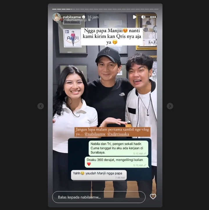 Tri Suaka dan Nabila Maharani Nikah, Anji Beri Pesan Nyeleneh Soal Malam Pertama