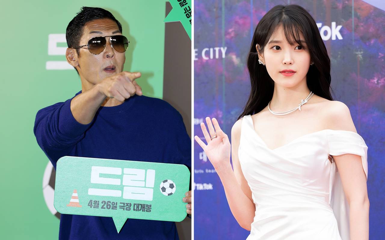 Park Joon Hyung g.o.d Suruh IU Betulkan Tali Gaunnya