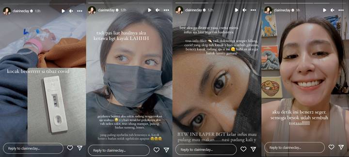 Pandemi Berakhir, Clairine Clay Istri Joshua Suherman Malah Umumkan ...