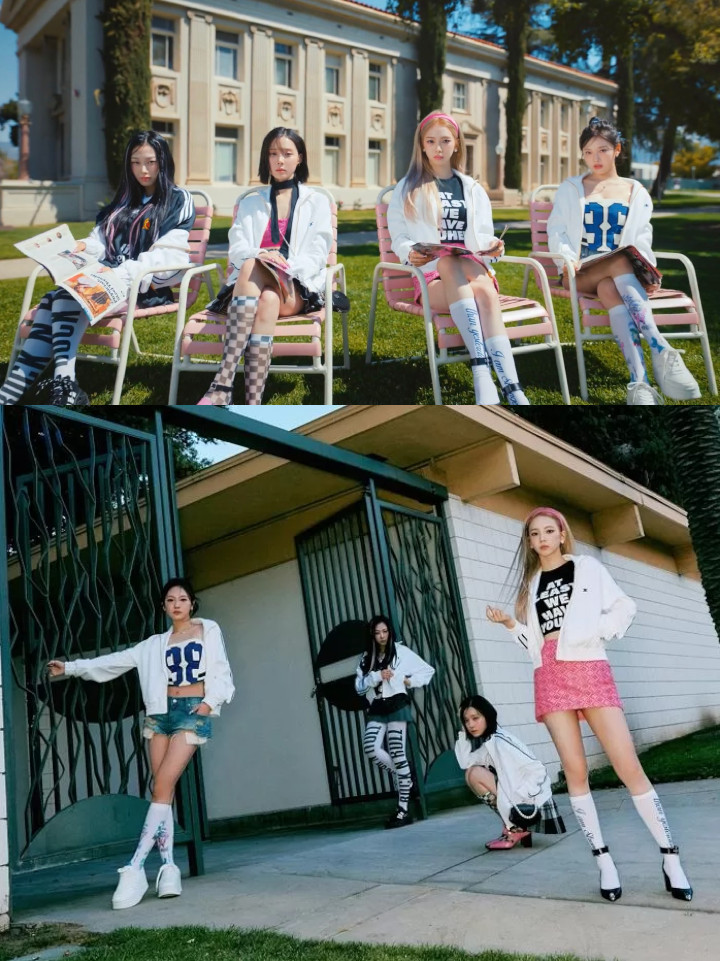 Gaya Rambut dan Busana Winter aespa di Teaser Comeback 'Spicy' Tak ...