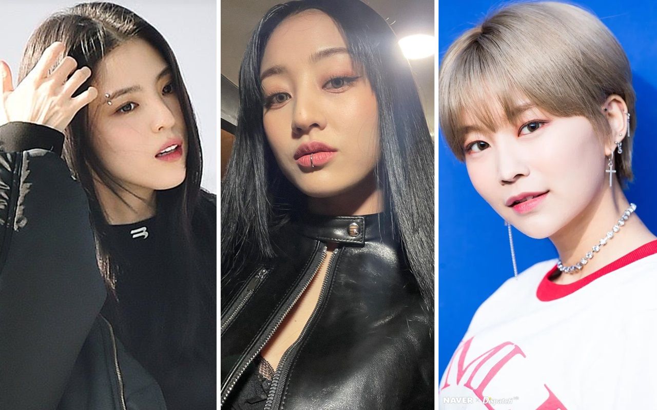 Han So Hee Super Edgy, Intip 7 Potret Artis Cewek Pakai Tindik di Bibir ...