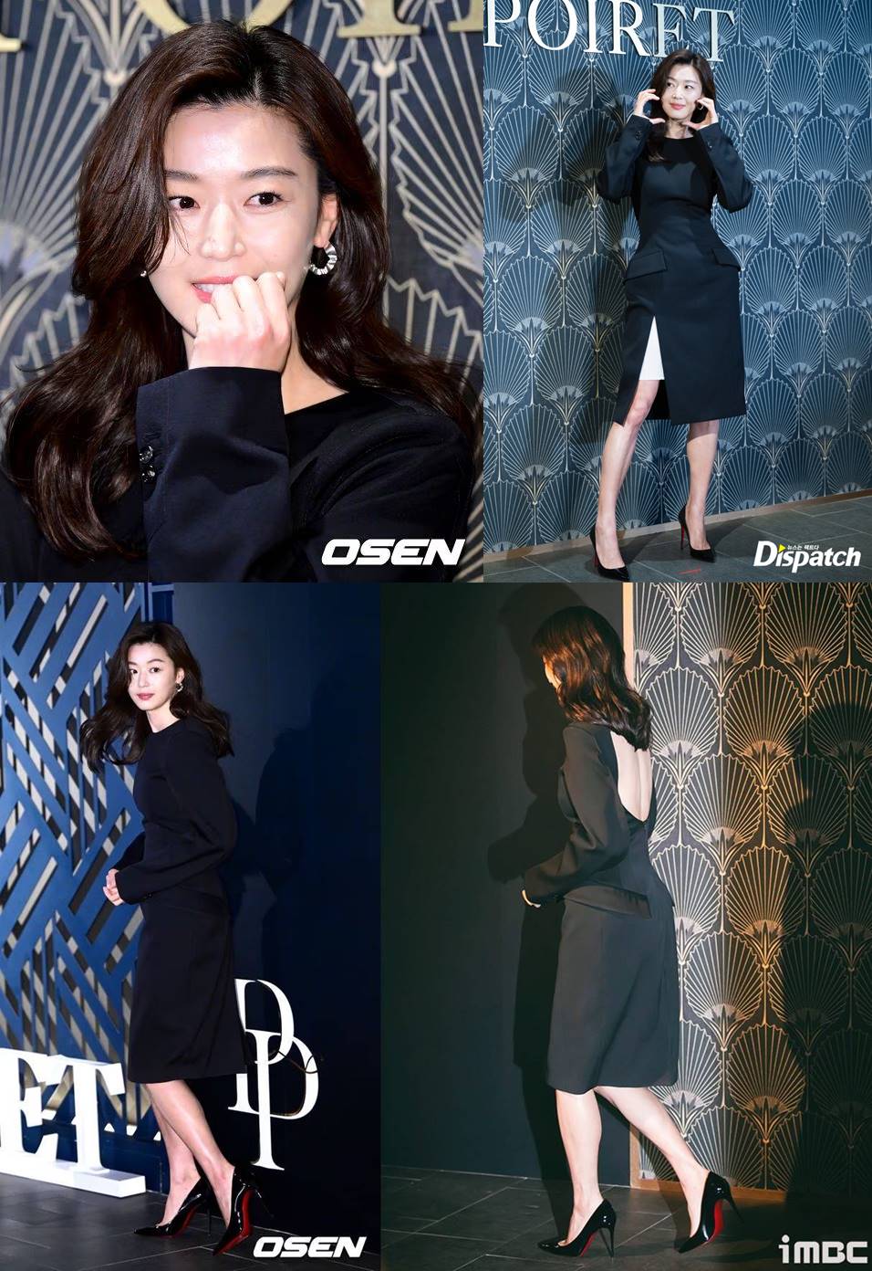 Jun Ji Hyun Pakai Gaun Punggung Terbuka sampai Pose Imut Gemparkan ...