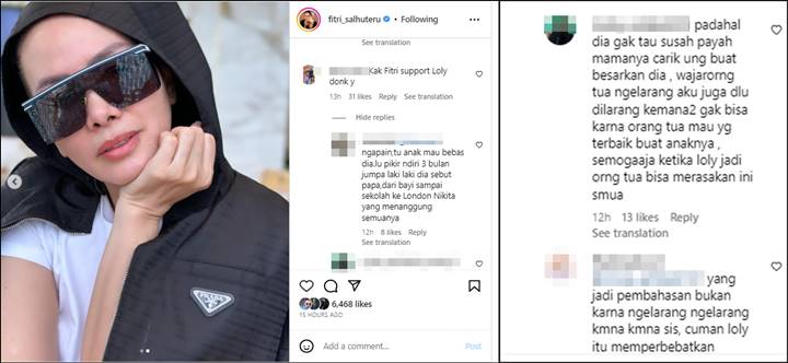 Diminta untuk Tolong Loly Putri Nikita Mirzani, Reaksi Fitri Salhuteru Tak Terduga