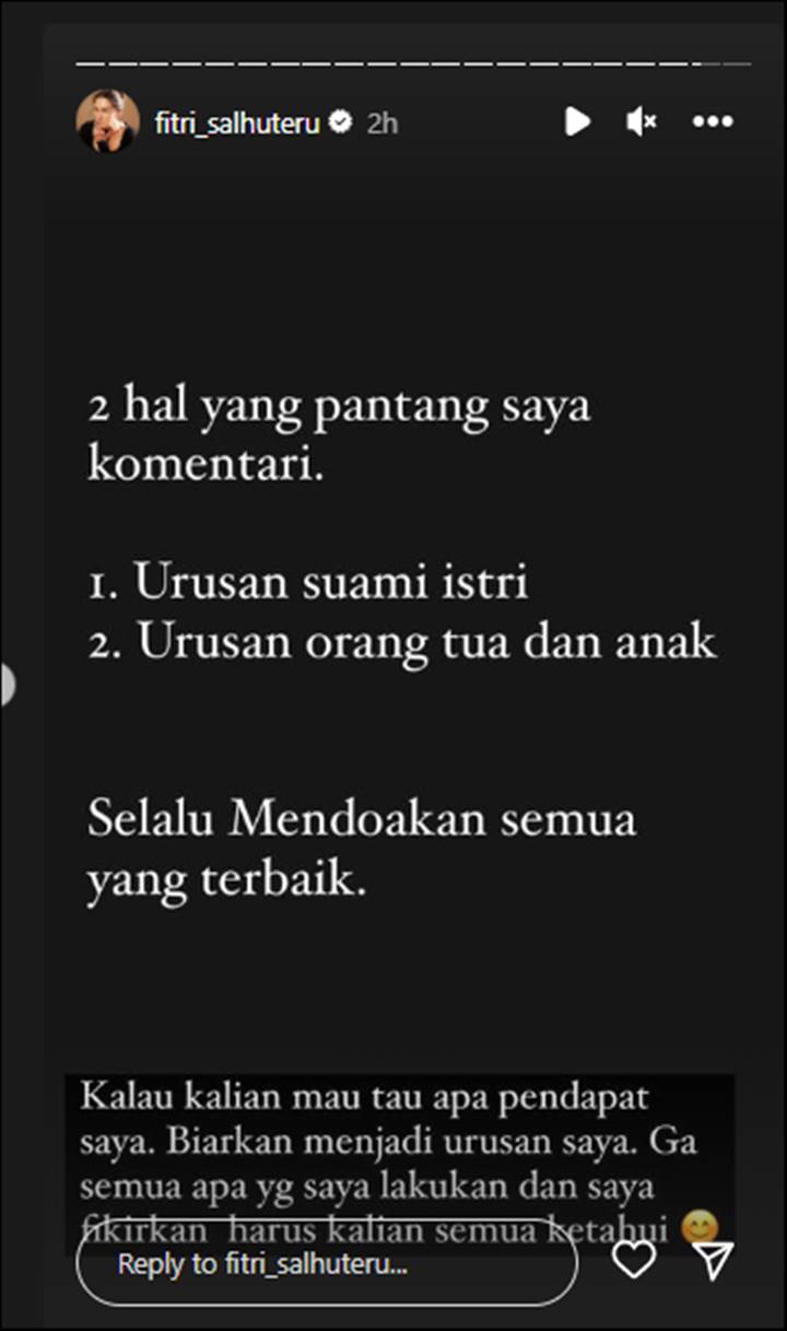 Diminta untuk Tolong Loly Putri Nikita Mirzani, Reaksi Fitri Salhuteru Tak Terduga