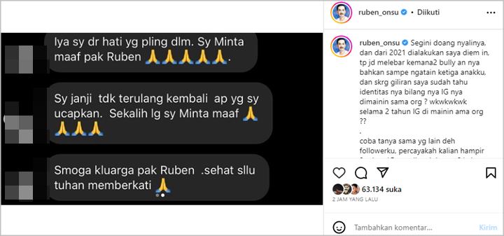2 Tahun Diam, Ruben Onsu Akhirnya Labrak Pelaku Pembully Dirinya Hingga Kicep