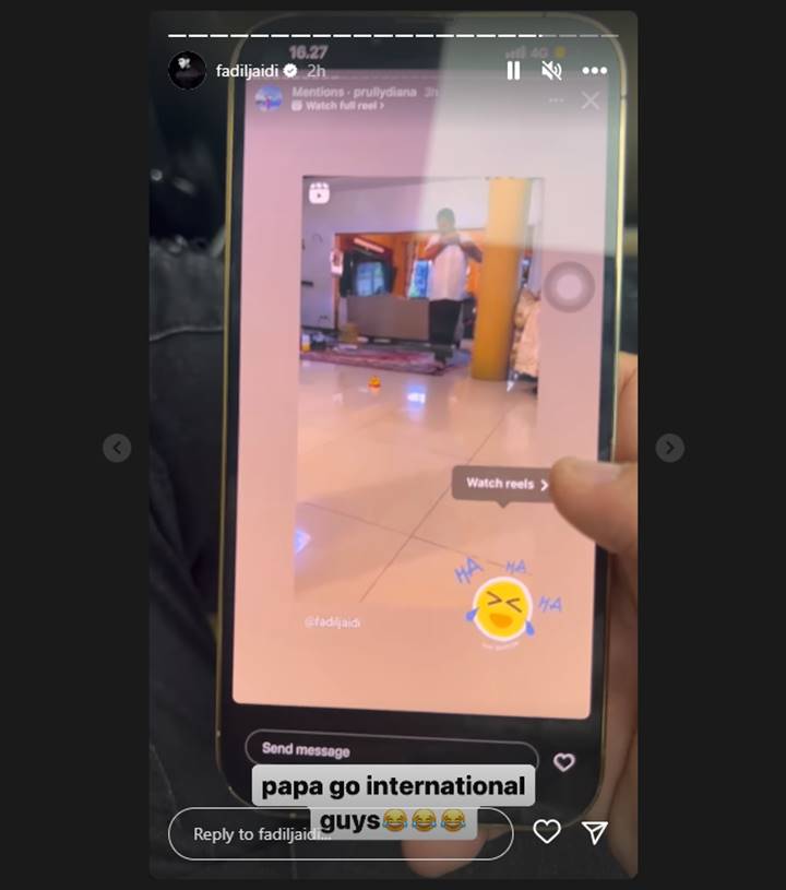 Kesabaran Setipis Tisu, Pak Muh Ayah Fadil Jaidi Go International