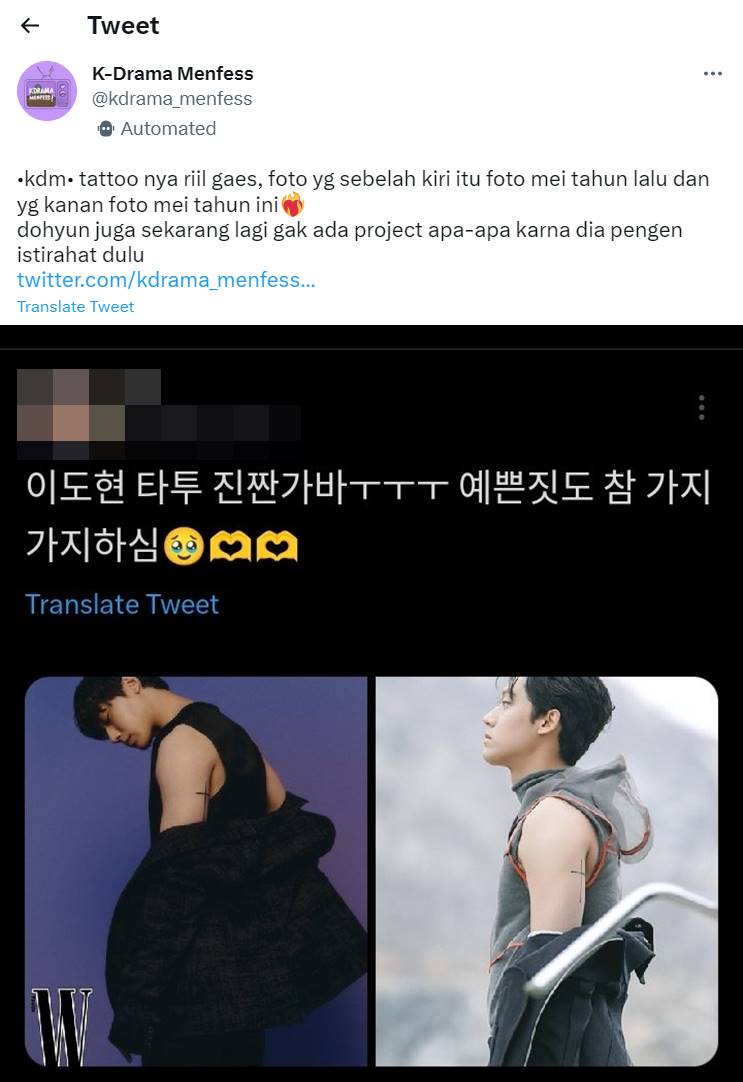 Tato Asli Lee Do Hyun di Pemotretan Baru Tuai Gempar