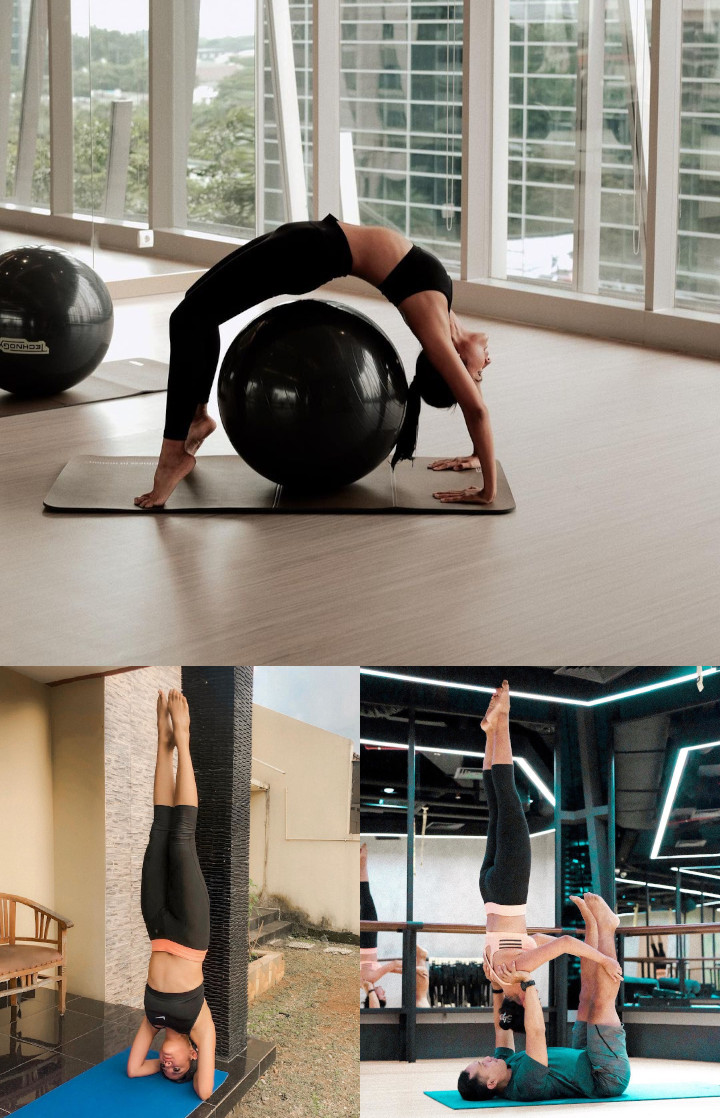 Sporty, 10 Potret Andi Annisa Saat Main Tenis Hingga Daki Gunung