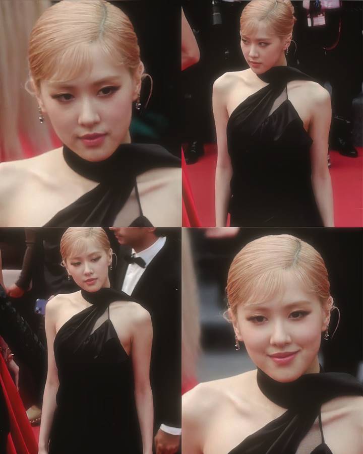 Rose BLACKPINK Jadi Pusat Perhatian di Cannes, Pamer Poni Baru yang ...