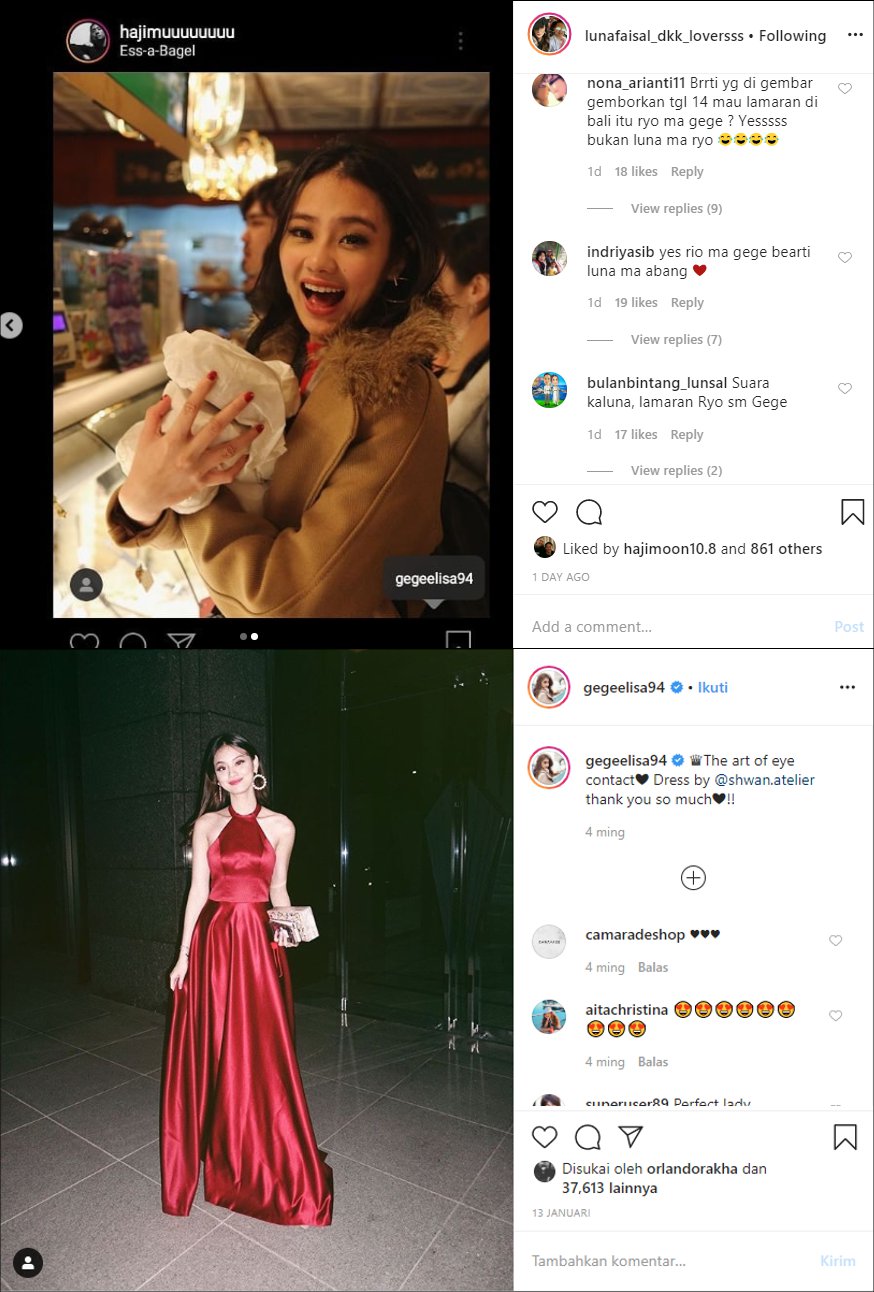 Cantik Ala Idol Korea, Gege Elisa Dulunya Dikira Calon Tunangan Ryochin ...