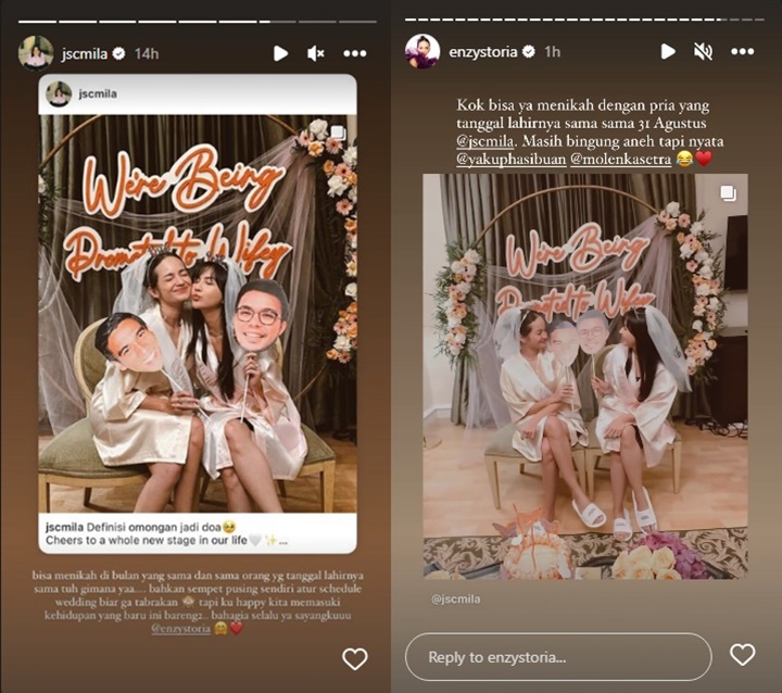 Suami Enzy Storia Dan Jessica Mila Punya Kesamaan Hingga Sosok Mak ...